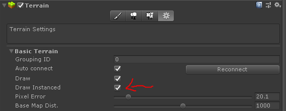 Unity Terrain Increase Number Of Vertices Per Terrain Meshchunk When Rendering Unity Engine