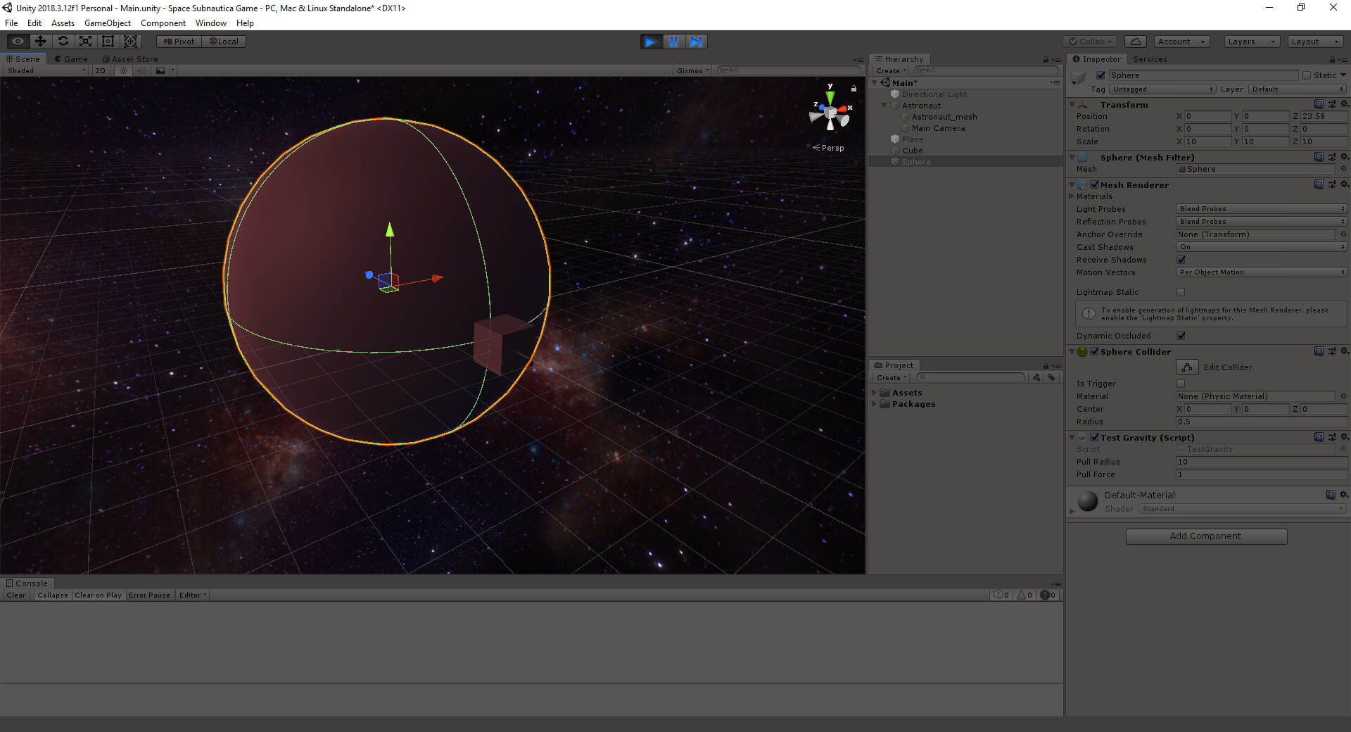 Gravity Simulation always pulls objects toward a single point - Unity ...