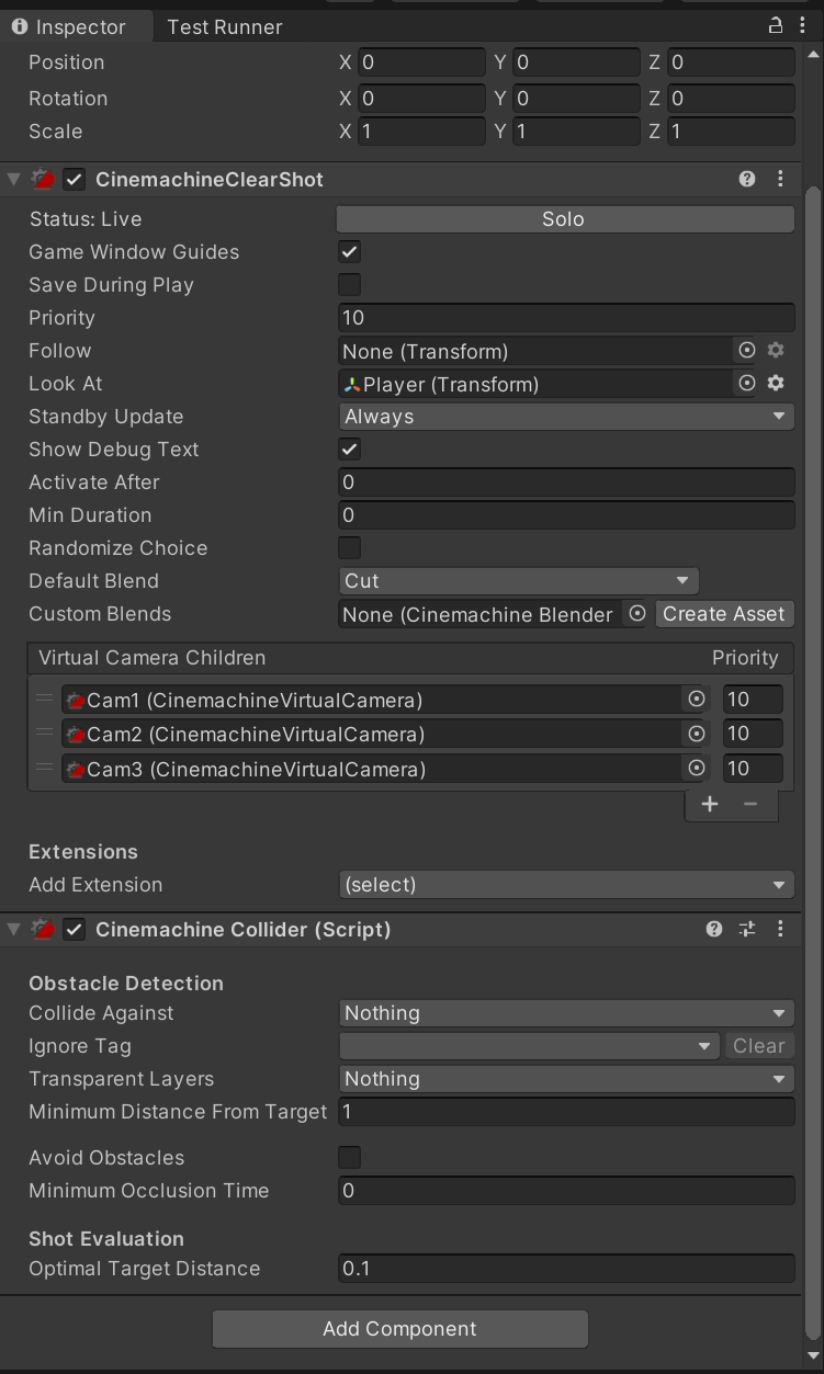 Switch To Closest Camera Unity Engine Unity Discussions 