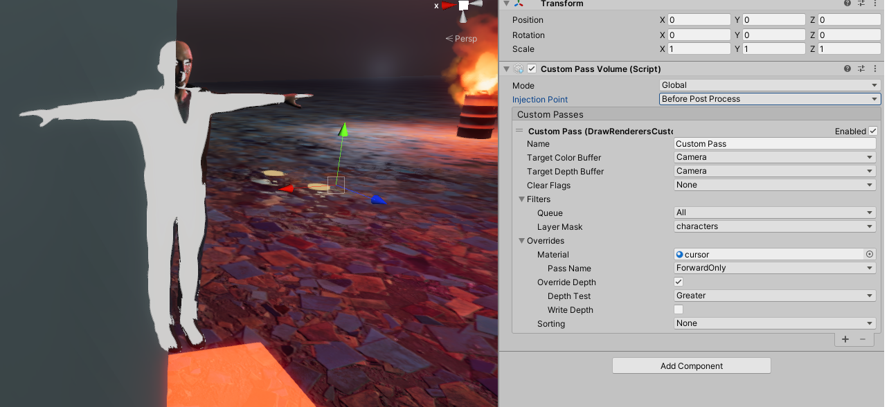 HDRP Custom Pass depth highlight - Unity Engine - Unity Discussions HDRP Custom Pass depth highlight - Unity Engine - Unity Discussions