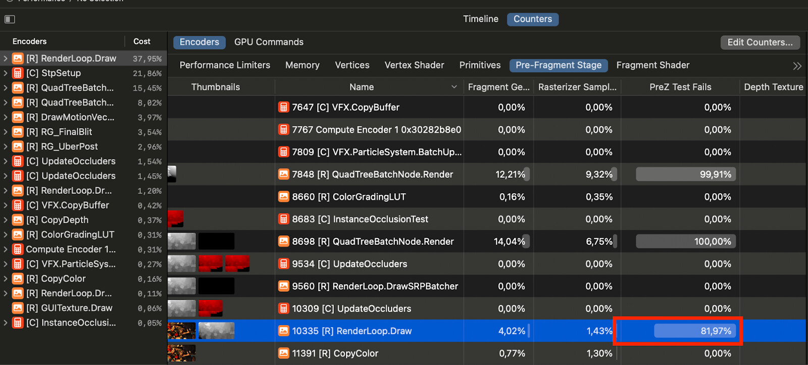 Identifying GPU bottlenecks with Metal frame capture - Technical Articles - Unity Discussions