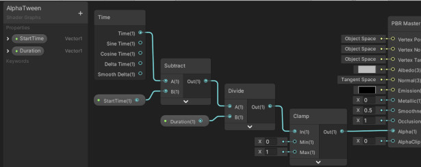 Can I tween in shader graph? - Unity Engine - Unity Discussions