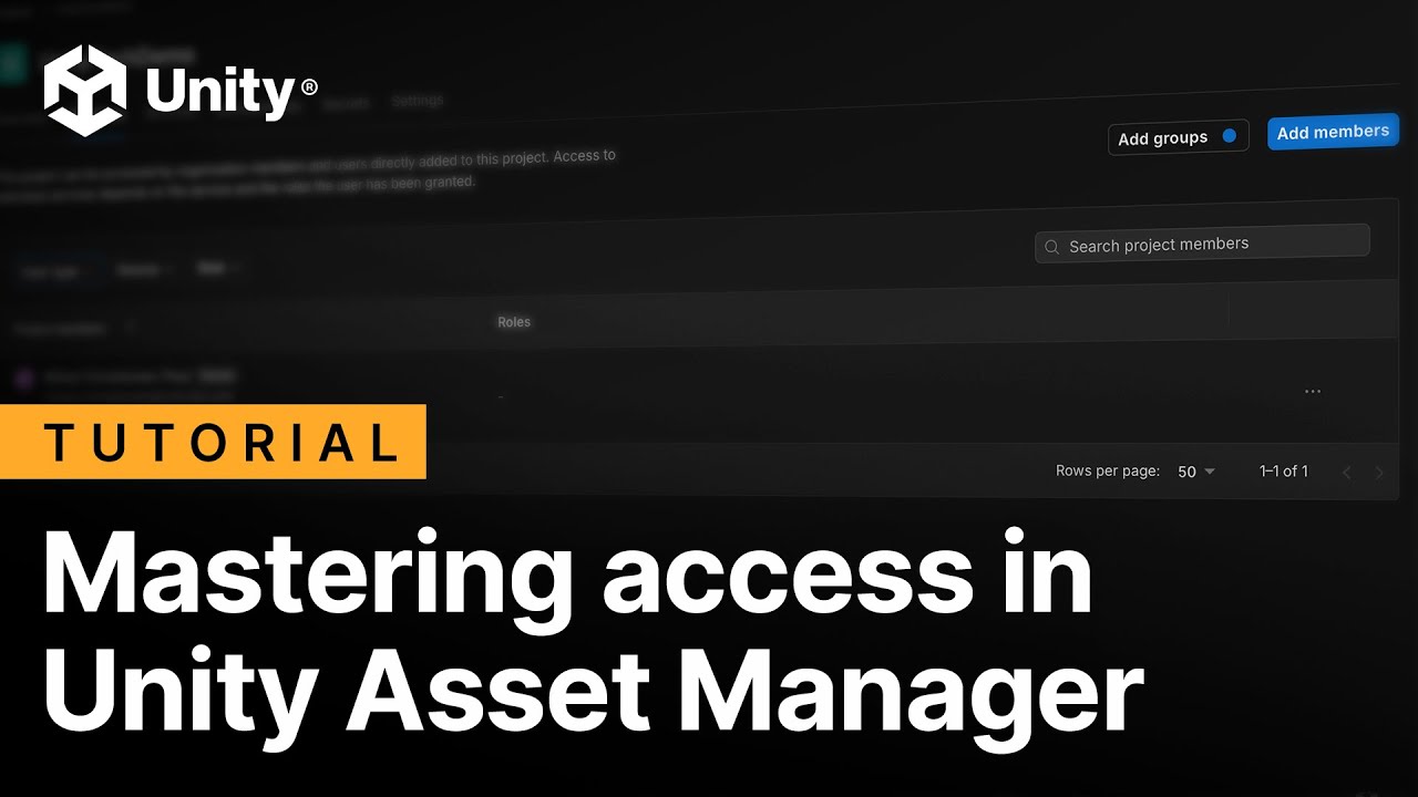 Guide to granting access in Asset Manager - Unity Services - Unity Discussions