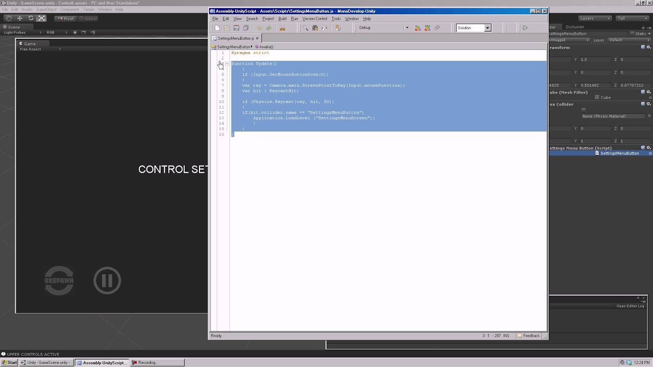 Creating Custom Control Layouts - Unity Game Engine - Learn Content - Unity Discussions