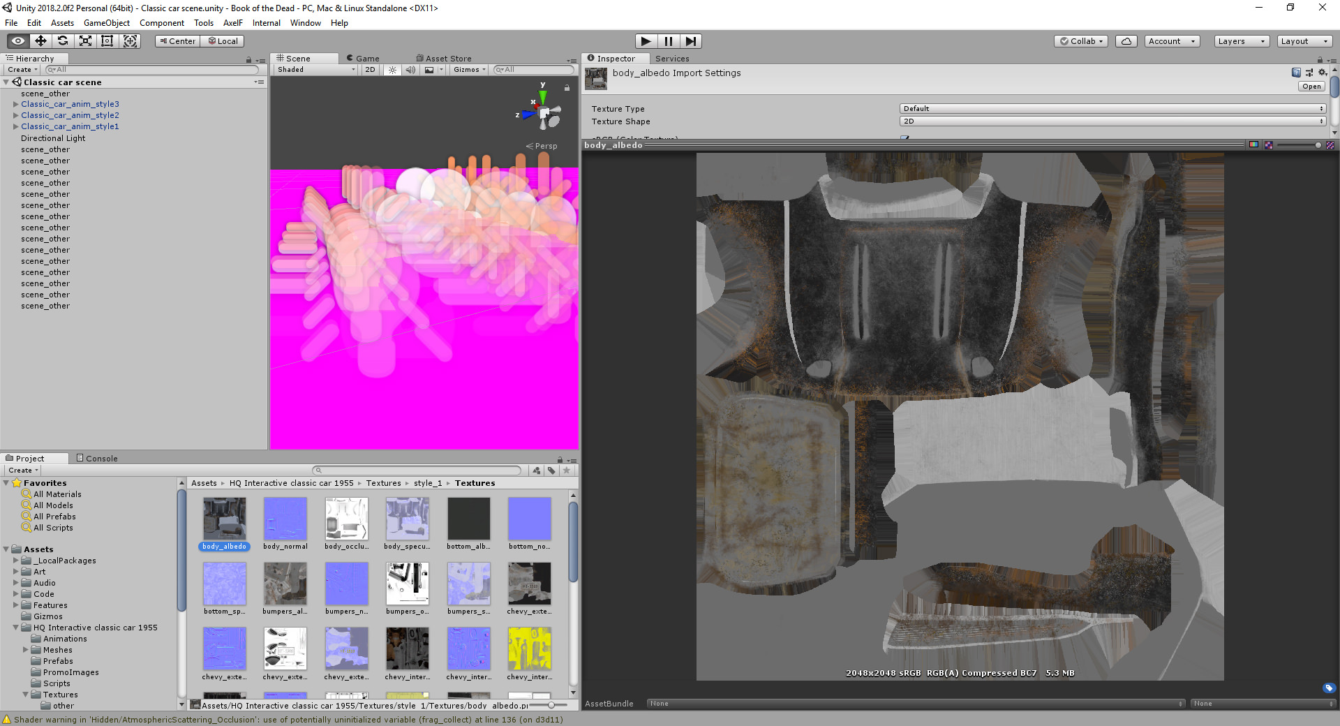 Albedo Texture Shows Fine in Editor, Blank in Windows Explorer - Unity Engine - Unity Discussions