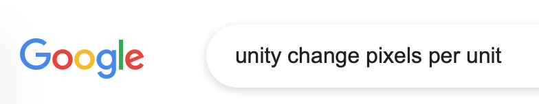 Pixels Per Unit Unity Engine Unity Discussions