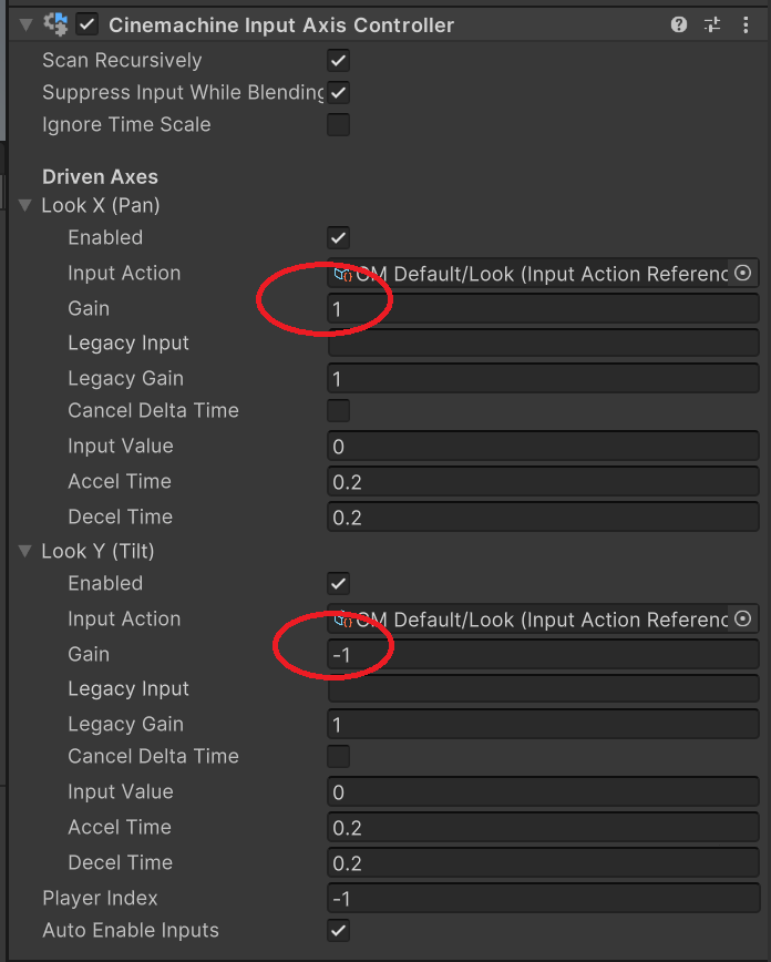 Why cinemachine input axis work opposite rotation - Unity Engine - Unity Discussions
