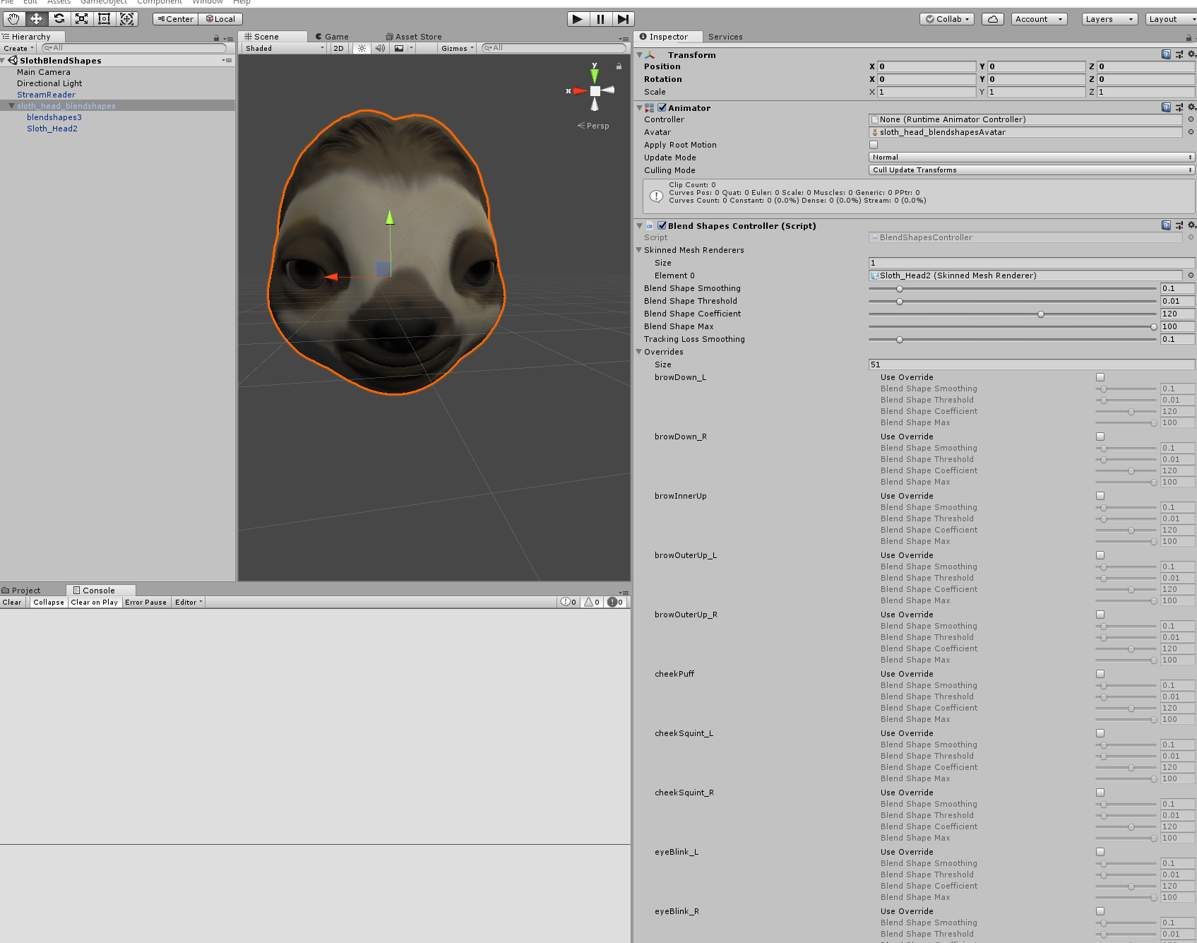 Custom Model For arkit facial remote - Unity Engine - Unity Discussions