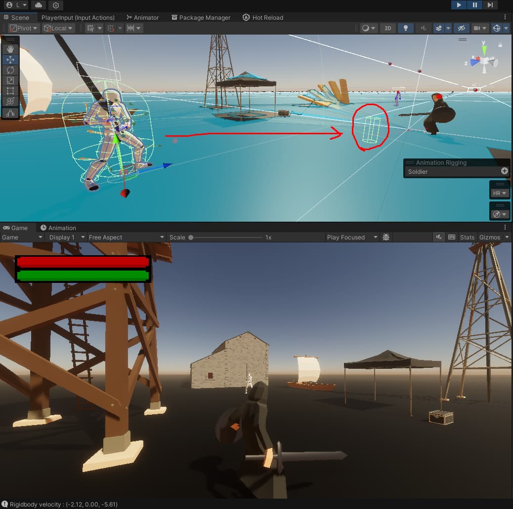 Rigidbody doesn't move with Animator on Enemy but It works on Player? - Unity Engine - Unity ...