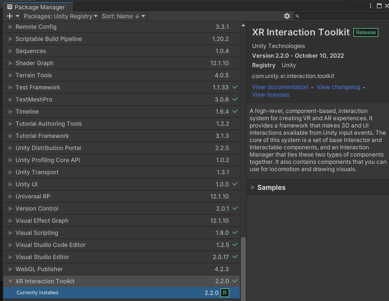 2023 a26 and b7 with Meta Quest Pro does not work - Unity Engine ...