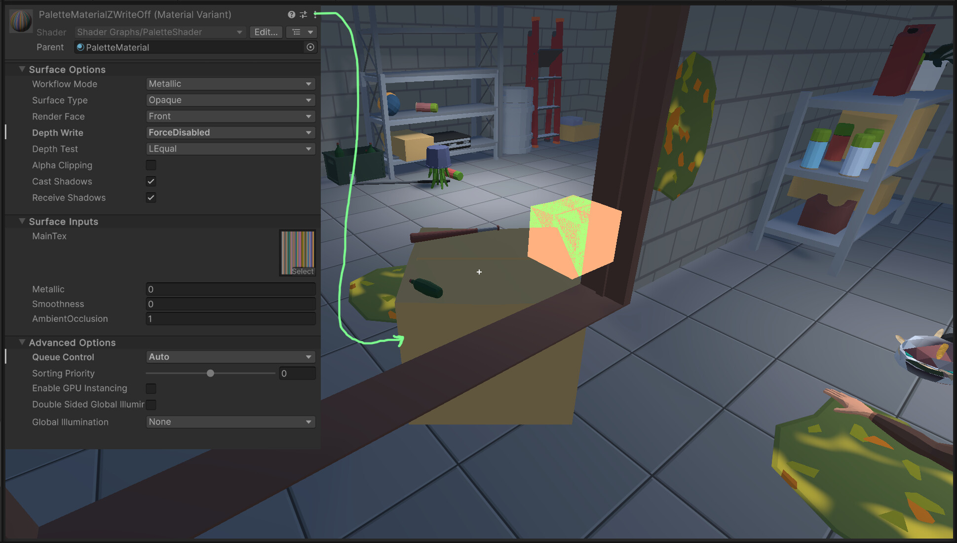 URP opaque material Depth Write (ZWrite) setting is ignored - Unity Engine - Unity Discussions