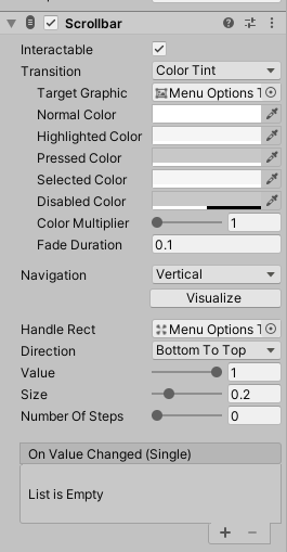 Scrollbar not going all the way to the bottom - Unity Engine - Unity Discussions