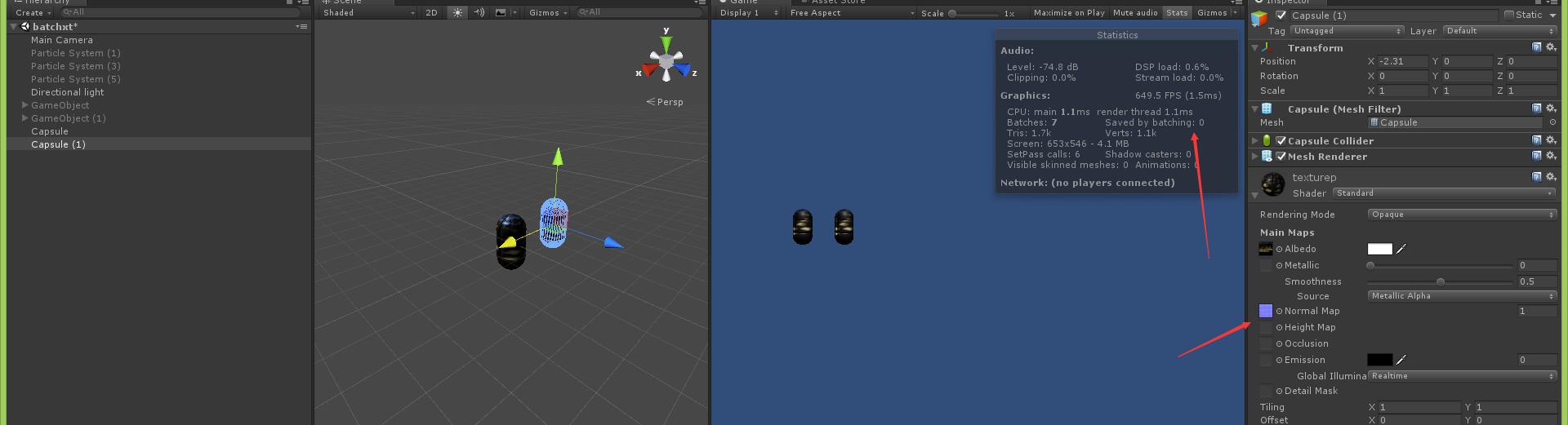 confused with Batching and Saved by batching!! - Unity Engine - Unity Discussions