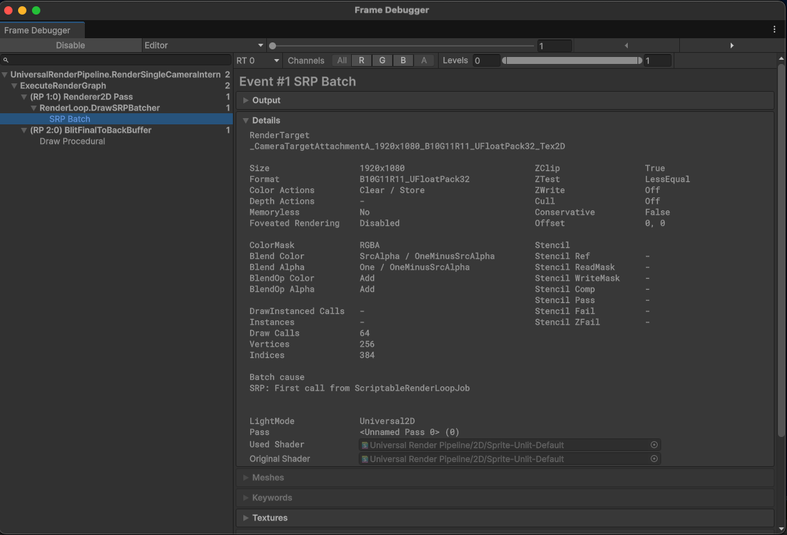 Sprite Batching Not Working with Sprite-Lit-Default in Unity 6.0 🤯 - Unity Engine - Unity ...