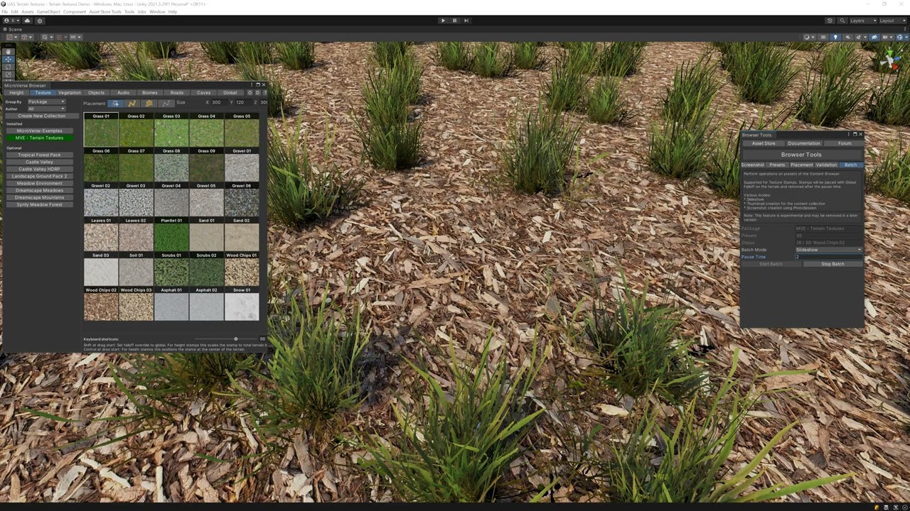 [FREE] Terrain Textures - FREE (for MicroVerse and other Assets) - Community Showcases - Unity ...