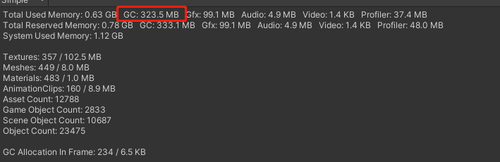 What`s the real meaning of The GC elem in Profiler simple panel - Unity Engine - Unity Discussions