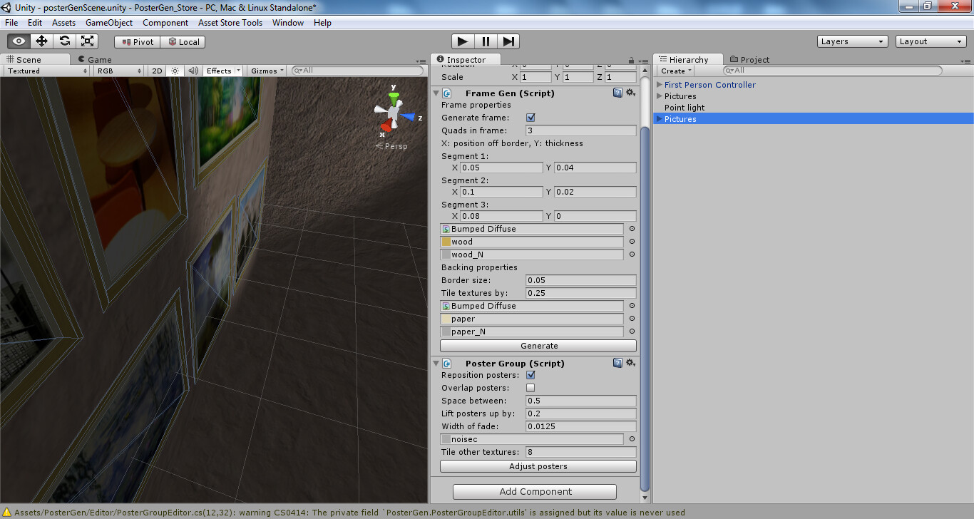 PosterGen: Batch Convert Textures to 3D Posters [Released] - Community ...