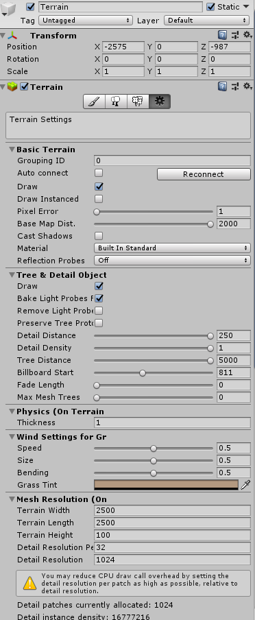 Terrain issues - Unity Engine - Unity Discussions