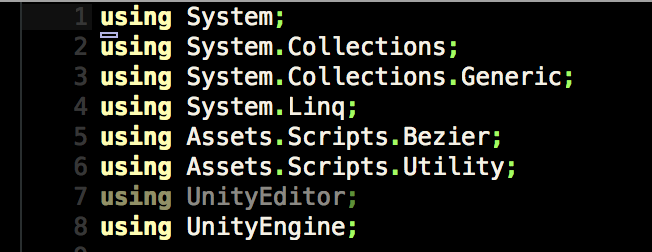 MonoDevelop unused using statements cause build fail - Unity Engine - Unity Discussions
