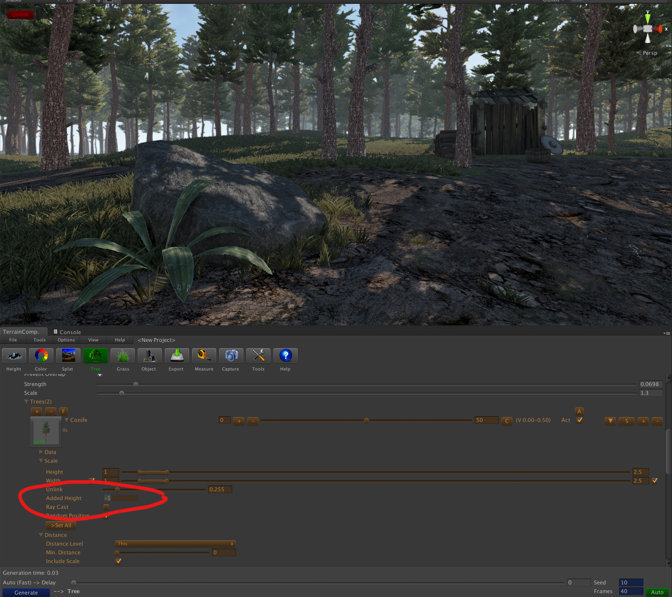 Speedtrees float over terrain - Unity Engine - Unity Discussions