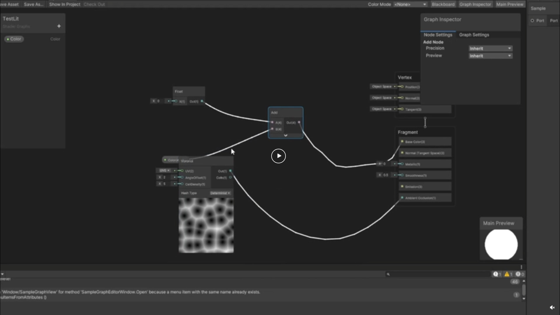 Shader Graph nodes linked with ropes (physics) - News & General ...