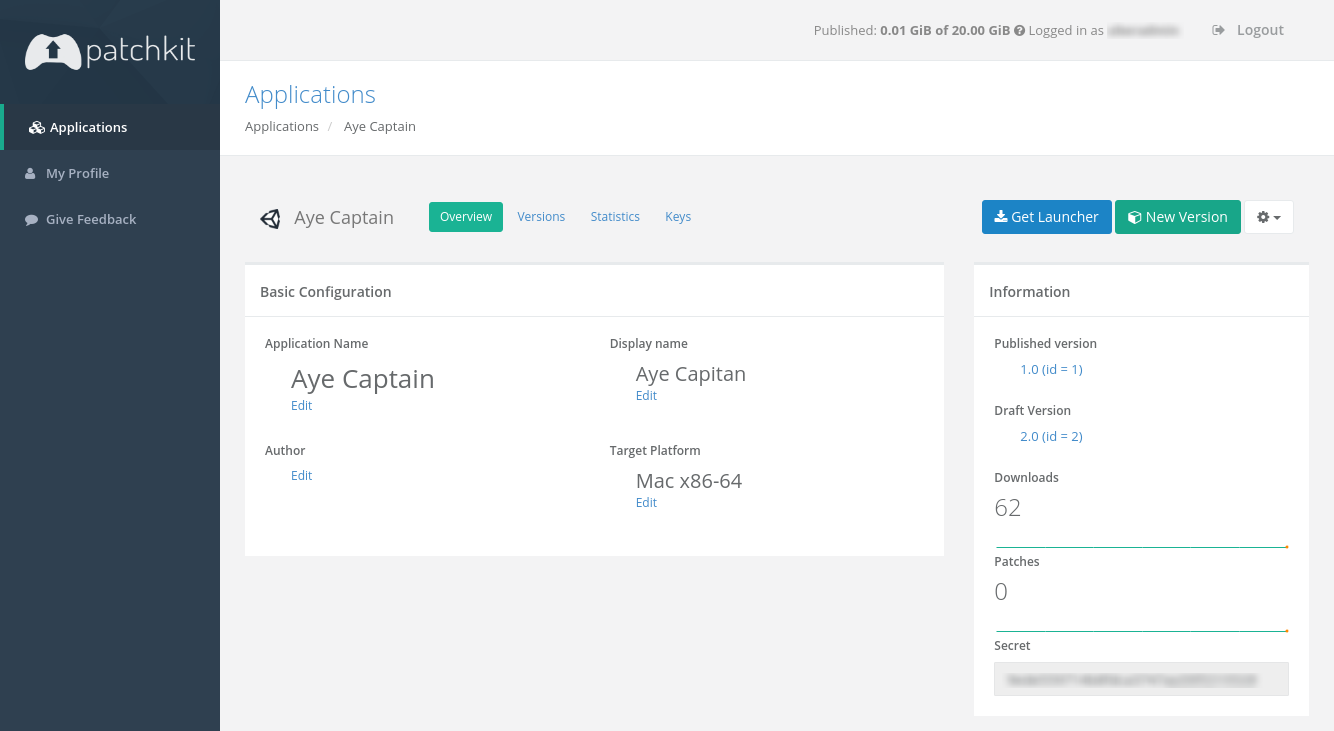 [WIP] PatchKit: Game Patcher with hosting service - Community Showcases - Unity Discussions