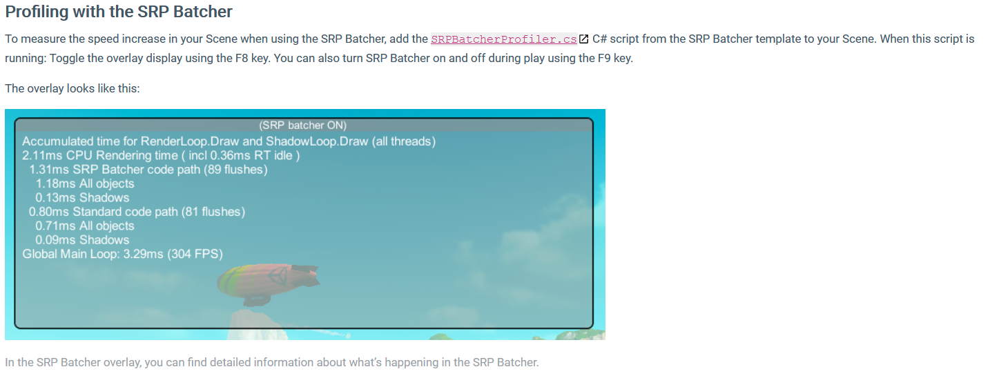 SRP Batching error? - Unity Engine - Unity Discussions