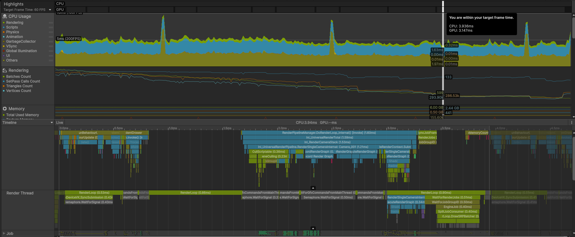 Performance Drop on Better PC – RenderPipelineManager & Constant Buffer Errors - Unity Engine ...