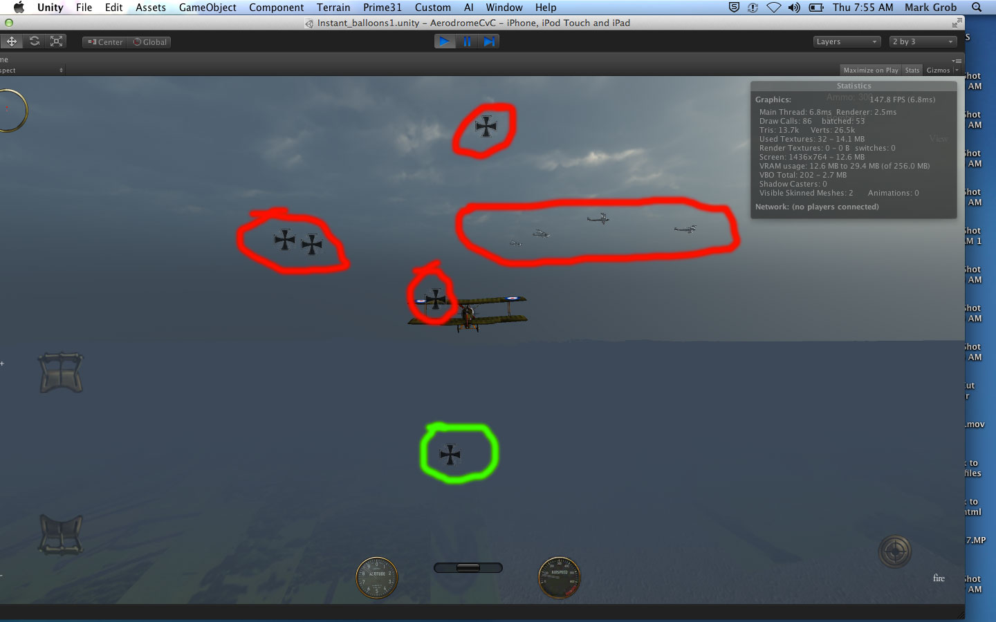 Simply have a texture appear in multiple world positions facing the main camera? - Unity Engine ...
