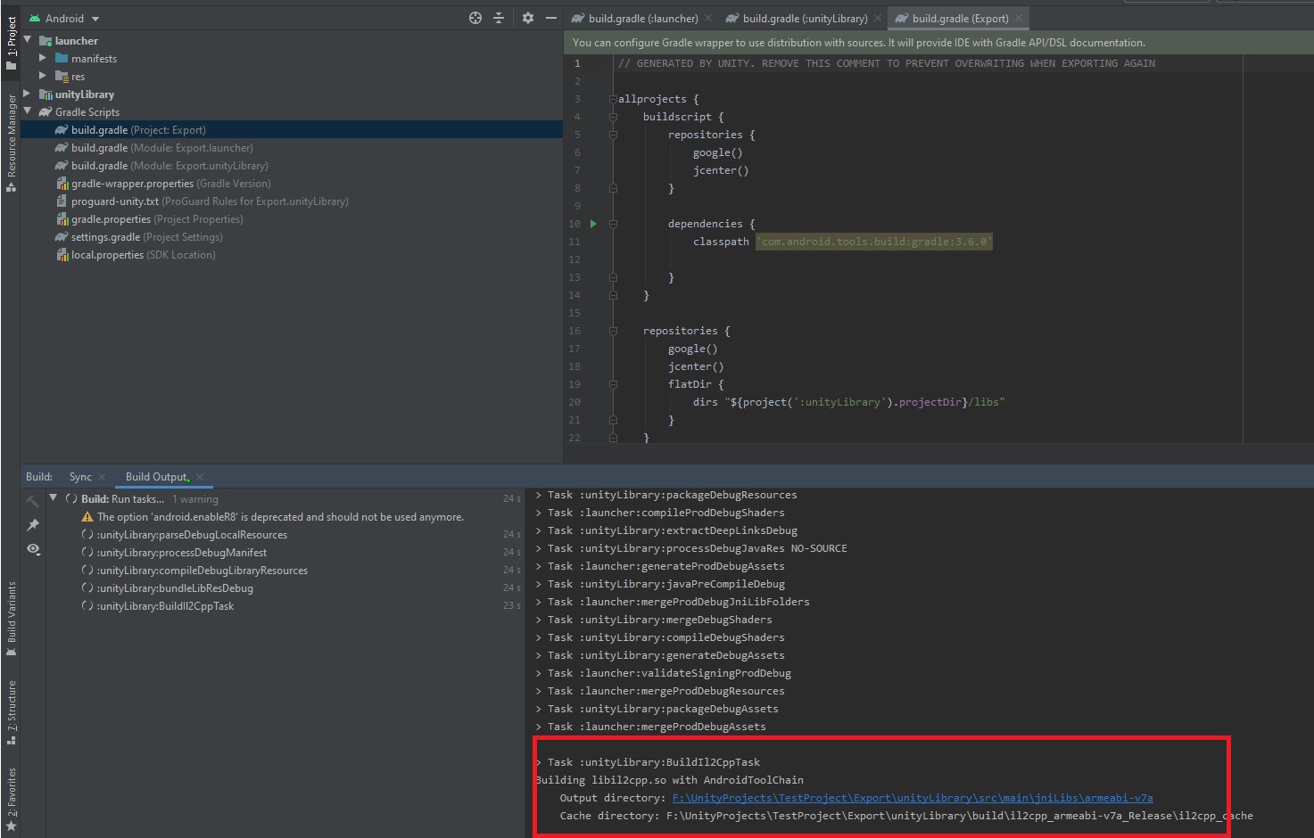 Android bug with Unity as a Library - 'Failed to load IL2CPP.' - Unity Engine - Unity Discussions