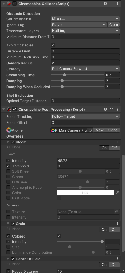 Post-Processing not working with Cinemachine - Unity Engine - Unity ...