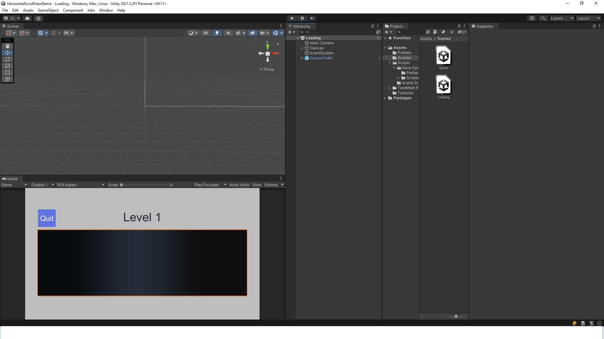 Why when loading a scene a cube in the loaded scene is gray color dark ...