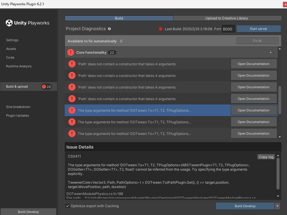 I need to submit some Unity Playworks Plugin bugs - Unity Engine - Unity Discussions