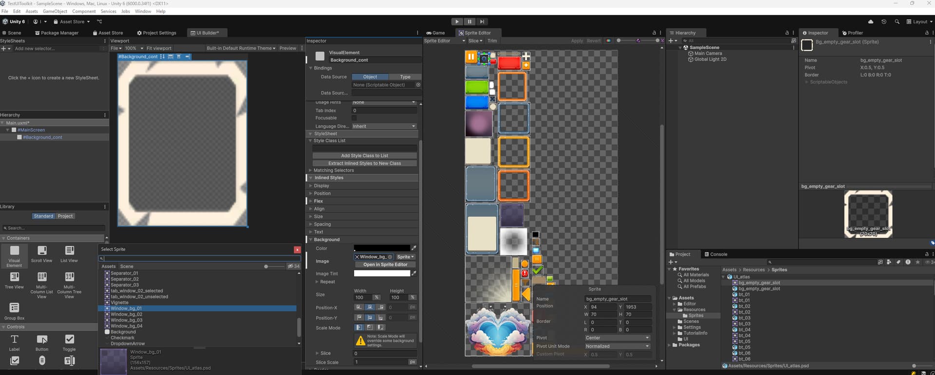 UI Toolkit. Only the first sprite from a multiple sprite set is displayed - Unity Engine - Unity ...