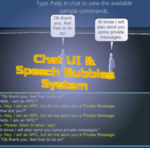 [Released]: Chat UI & Speech Bubbles System - Community Showcases ...