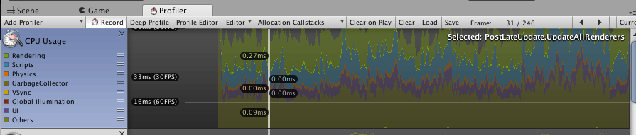 How do I zoom out on the CPU profiler window? - Unity Engine - Unity ...