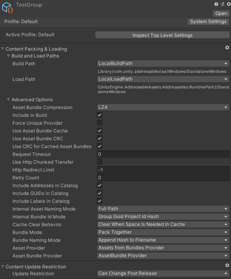 Addressables.LoadResourceLocationsAsync returning null - Unity Engine - Unity Discussions