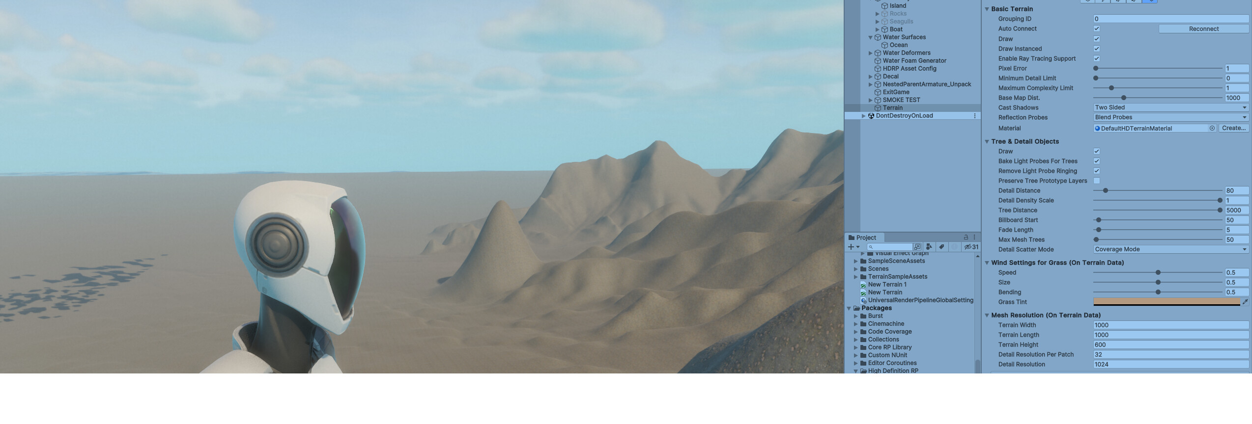 Possible bug with Raytraced Shadows on Terrain. (2023.1.0f1) - Unity Engine - Unity Discussions