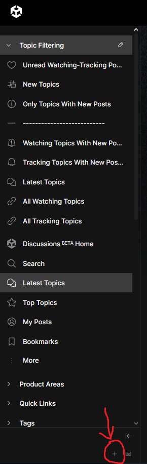 How To: Links In Sidebar - Unity Discussions Feedback - Unity Discussions