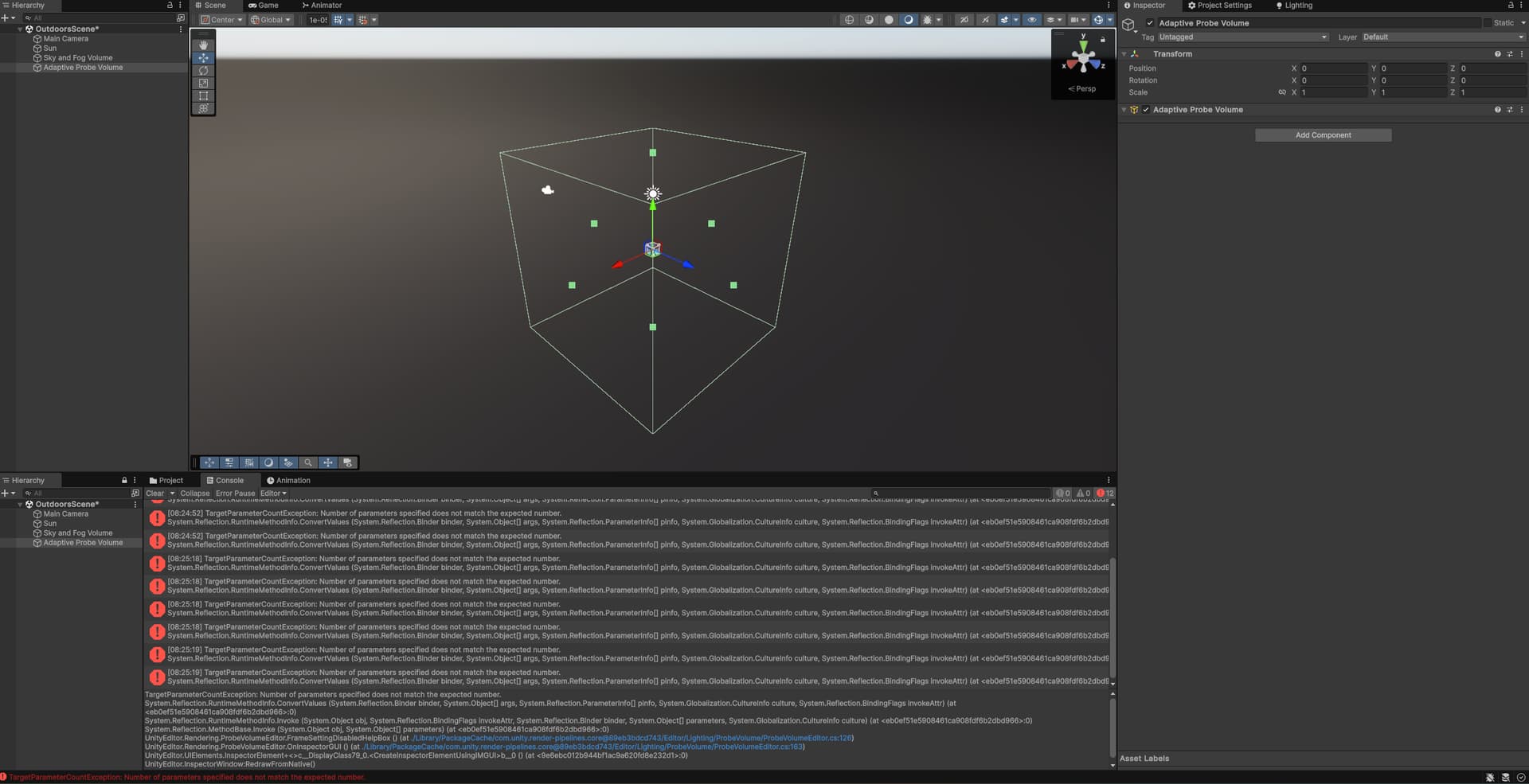 Adaptive Probe Volume Serious Editor Bug - Unity Engine - Unity Discussions