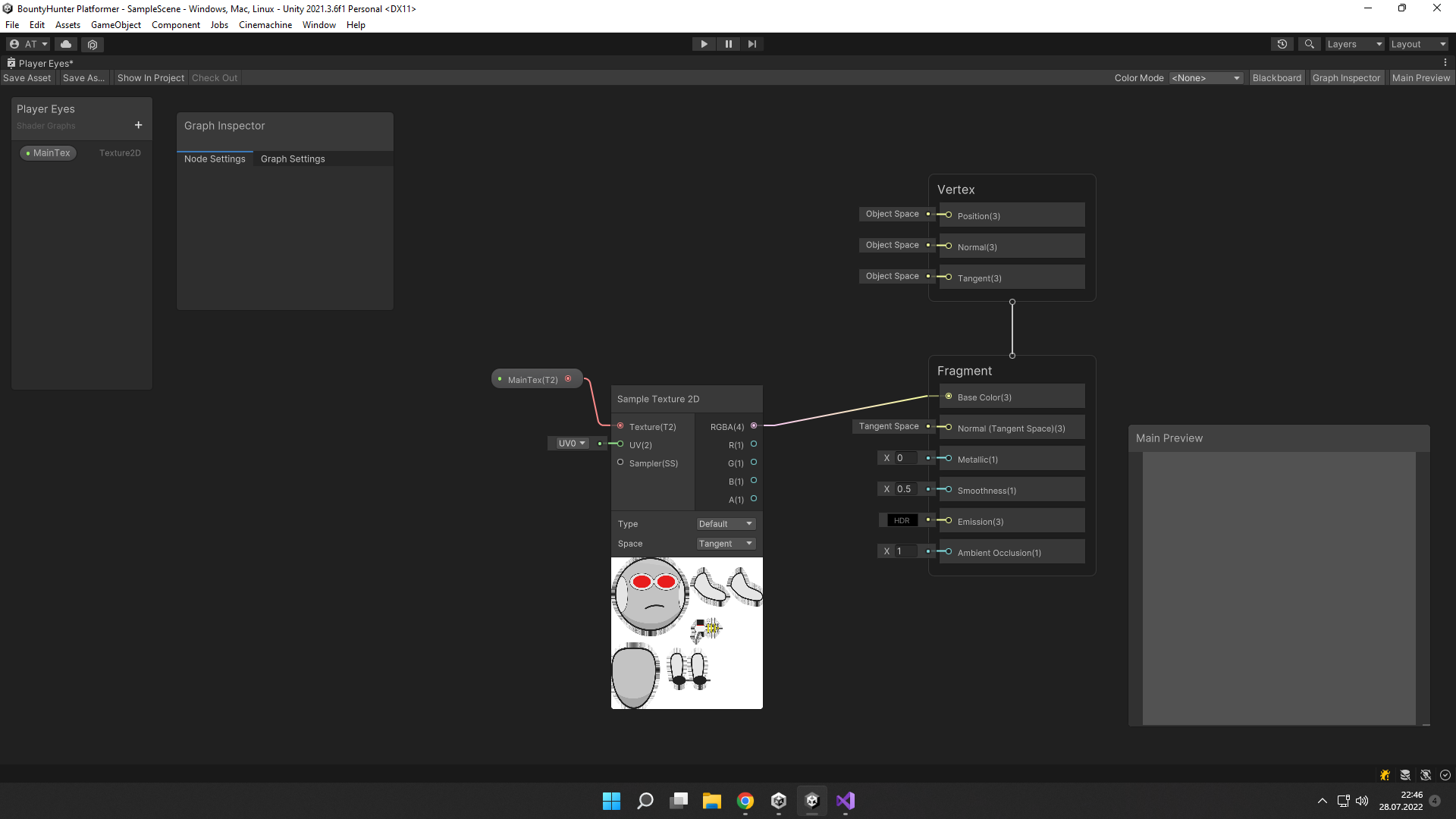 Shader Graph -> Show texture 2d - Unity Engine - Unity Discussions