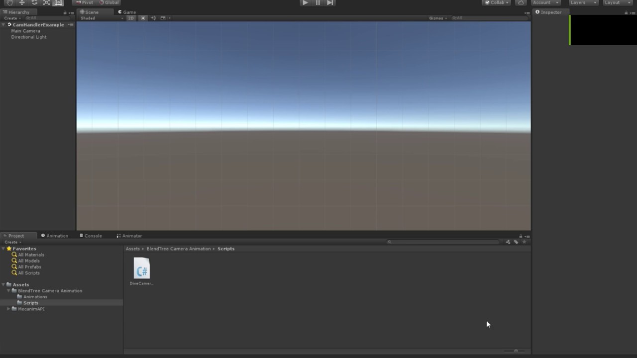 Animating the Camera - Unity Engine - Unity Discussions