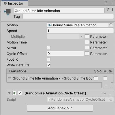 Random Animation Start Time OnStateEnter? - Unity Engine - Unity ...