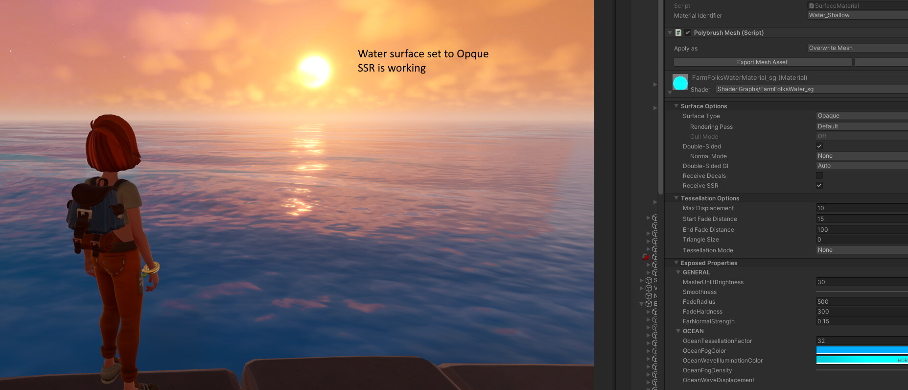 Transparent surfaces not receiving SSR despite all settings enabled - Unity Engine - Unity ...
