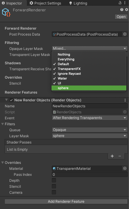 Help With Transparency In Render Feature Unity Engine Unity Discussions
