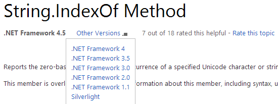 Unity version availability in doc pages - Web Resources - Unity Discussions