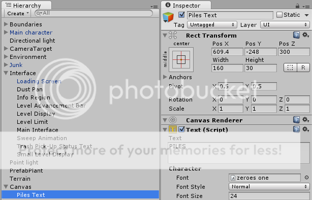 How to make legacy GUITexture appear over UI Text - Unity Engine ...