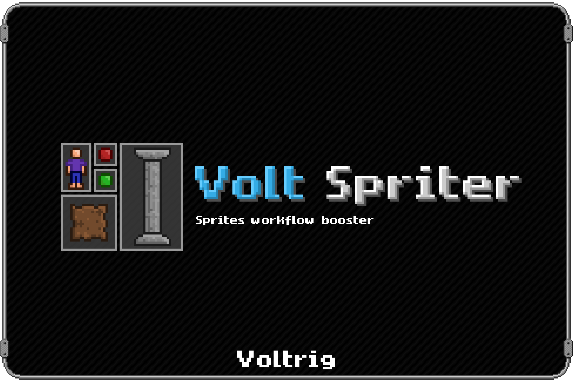 ⚙️Volt Spriter - Sprite workflow booster - Multi sprite selection ...