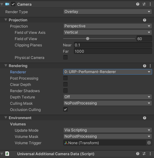 (Overlay) Camera Stacking / Clear Depth Via Script - Unity Engine - Unity Discussions