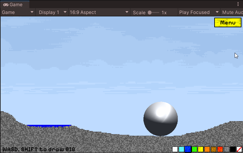 ⬛ Falling Sand Game Template - Pixel Simulation - Cellular Automata ⬛ - Community Showcases ...